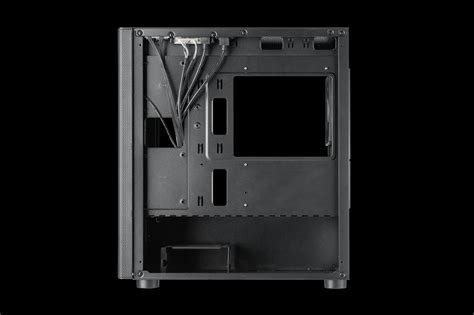 Tecware Flatline TG MATX ITX PC Casing Case Chassis BLACK WHITE Computers Tech Parts
