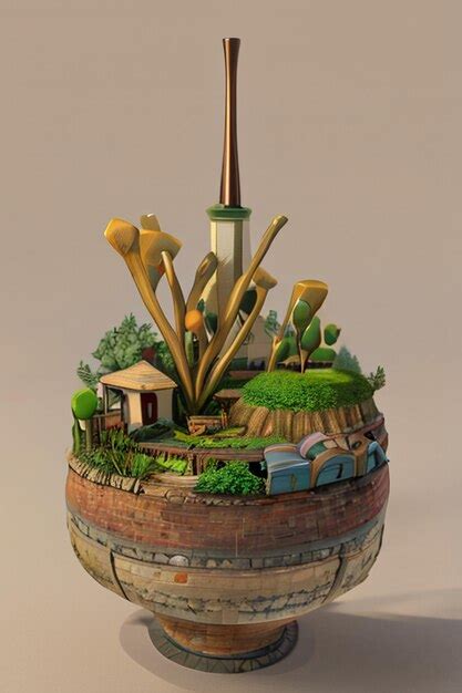 Premium Ai Image Beautiful Scenery Wallpaper Background Cartoon Comic