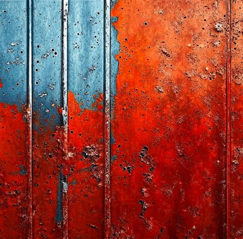 Premium Photo Background With Texture Of Rusty Metal Sheets