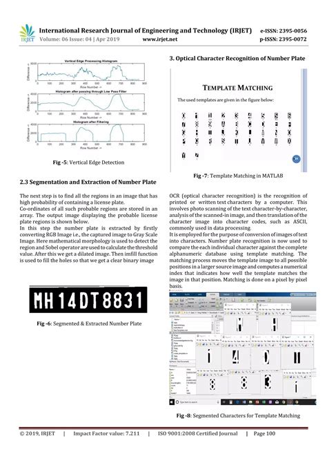 Irjet Automatic Number Plate Recognition System In Real Time Pdf