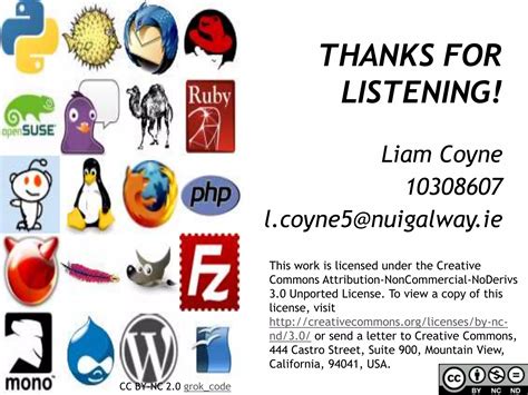 Open Source Software Presentation Pptx Technology And Computing