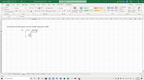 3 Easy Ways To Find The Square Root In Excel Sqrt And More Transtutor Blog