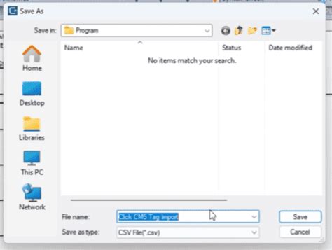 C More Cm5 Hmi Click Plc Tags Import Acc Automation Plc And Industrial Control Learning
