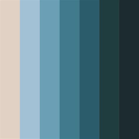 Coastal Serenity Color Palette Colordrop