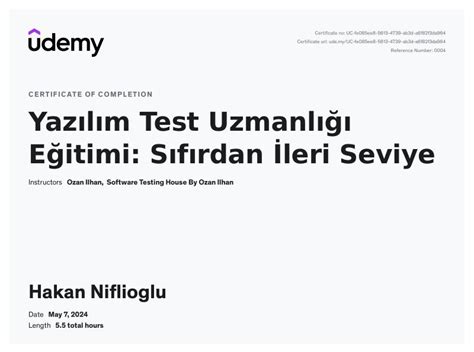 hakan niflioglu on linkedin softwaretesting