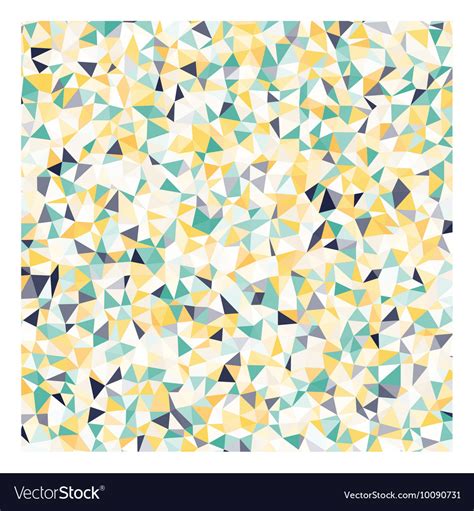 Abstract Colorful Triangulated Geometric Vector Image