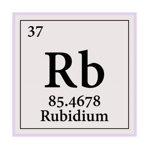 120 Rubidium Stock Illustrations Royalty Free Vector Graphics And Clip