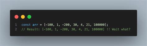Do Not Use Arraysort Function Without A Compare Function In