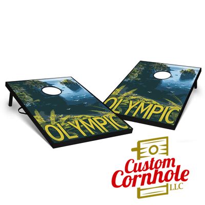 Tailgate Olympic Cornhole Set With Bags Custom Cornhole Llc
