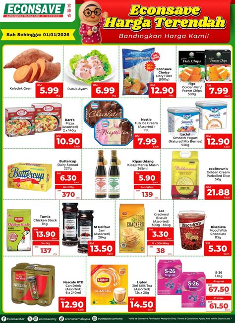 Econsave Harga Terendah Promotion Grocery And Household Deals 28 Dec