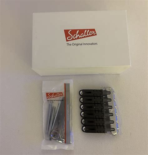 Schaller Germany Hannes 6 String Bridge Reverb