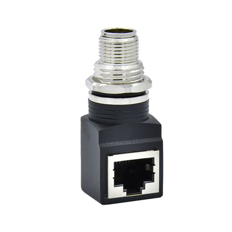 Ethernet Connector M12 Ip68 Electricl Connector Ethernet Connector