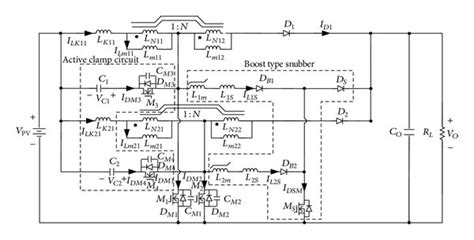 Schematic Diagram Of Interleaved Coupled Inductor Boost Converter A Download Scientific
