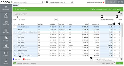 How To Create Sales Invoice GST Invoicing Software Accoxi
