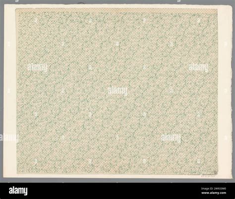 Leaf With Spreading Pattern Of Tippers And Dots Anonymous 1800 1900