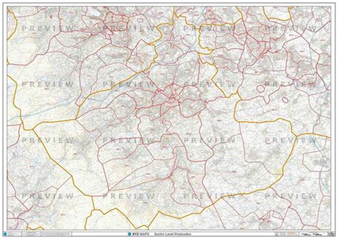 Huddersfield Postcode Maps For The Hd Postcode Area Map Logic