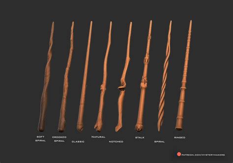 Hogwarts Legacy Starter Wands Stl Files Digital Download Only Etsy