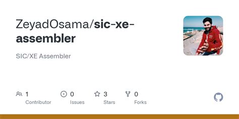 sic xe assembler src main main java at master · zeyadosama sic xe