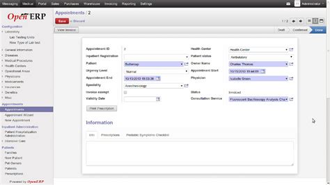 Odoo Openerp 7 Veterinary Medical Module Pragmatic Techsoft