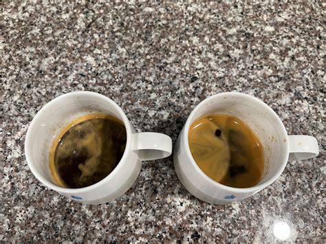 Left First Right Second Same Settings Different Crema Why Respresso