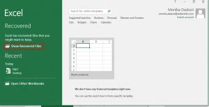 Restore Previous Version Of Excel File Safe Recovery Methods