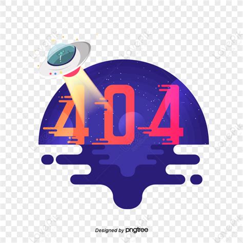 보라색 입체 404 페이지 잃어버리다 우주 창의적 원소아이디어비행선