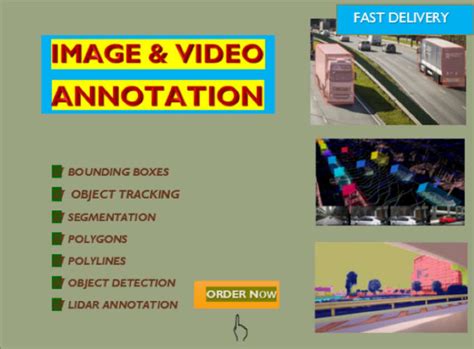Image And Video Annotation Bounding Boxes And All Data Labeling By