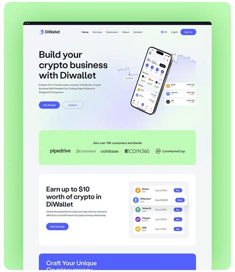 Diwallet Fintech And Crypto Wallet App Ui Ux Design Behance Digitales