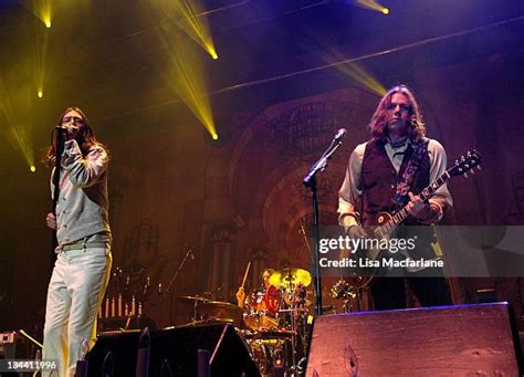 The Black Crowes In Concert At Madison Square Garden In New York City