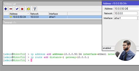 Adicionando Ip Na Interface Do Mikrotik Via Terminal Blog Cactos Hospedagem