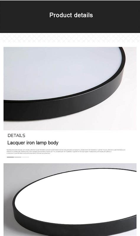 TOMAX 50CM 20INCH LED Ceiling Light Bedroom 3 Color Replaceable Remote Control Light Fixture