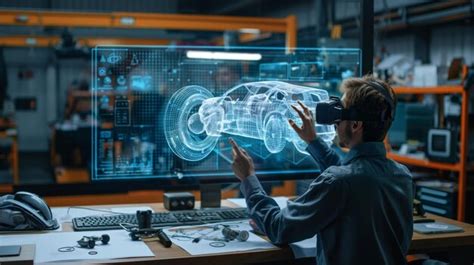 Augmented Reality Interface Guiding Assembly Process Digital Premium Ai Generated Image