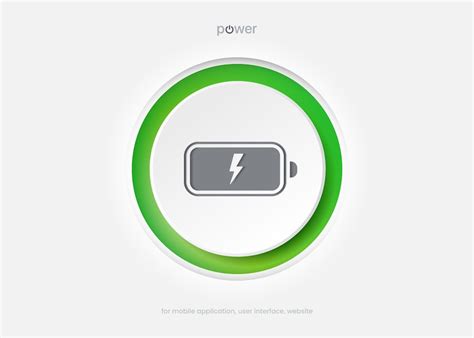 3d 휴대 전화 인터페이스 아이콘입니다 충전 완전 배터리 충전 모바일 앱용 전원 기호 Ui Ux 프리미엄 벡터