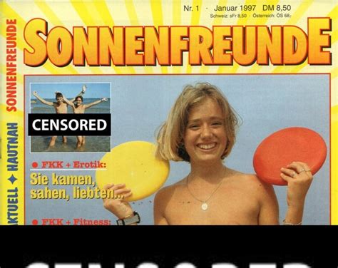 Sonnenfreunde 1997 N1 Fkk Issue Magazine Magazine Free Body Culture