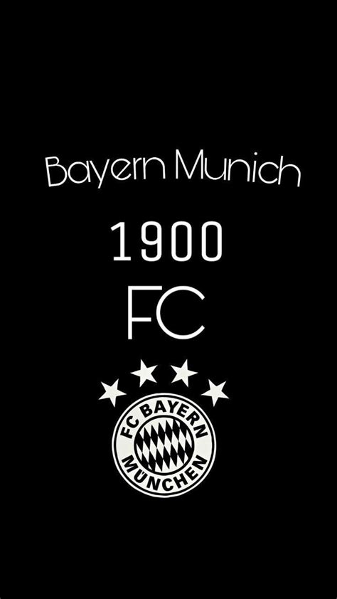 Bayern Munich Black And White Logo Wallpapers Wallpaper Cave