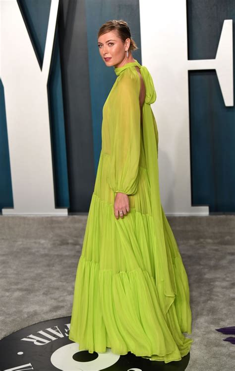 Maria Sharapova Vanity Fair Oscar Party CelebMafia