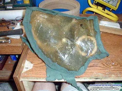 Fiberglassing Kick Panels