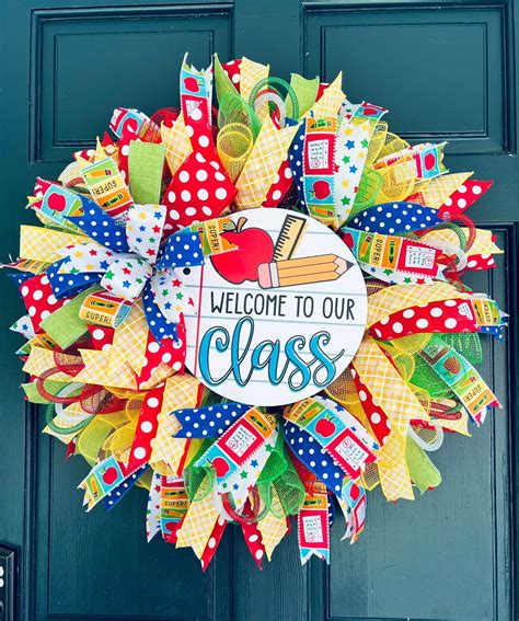 Classroom Wreath Artofit