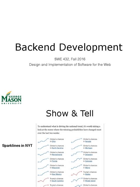 Lecture 13 Backend Development Pdf Modelviewcontroller Hypertext