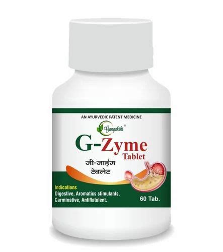 Gangakshi G Zyme Tablet At ₹ 320 Bottle Digestive Herbal Capsule