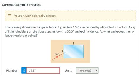 Solved Current Attempt In Progress The Drawing Shows A Chegg