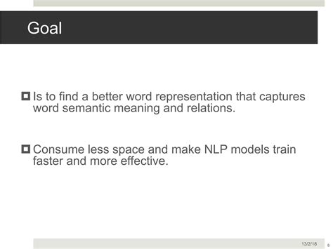 JOSA TechTalks - Word Embedding and Word2Vec Explained | PPTX
