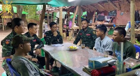 ရန်ကုန်တိုင်းစစ်ဌာန၊ တပ်ရင်း ၅၁၀၂ ထံ အလင်းဝင်လာသည့် စစ်ကောင်စီ တပ်သား ၂
