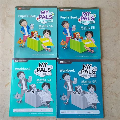 Primary 5 Maths 5a And 5b Textbook And Workbook Hobbies And Toys Books