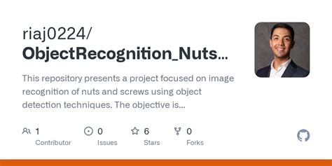 github riaj0224 objectrecognition nuts v screws this repository