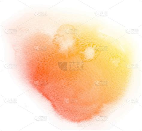 抽象的红色水彩背景。