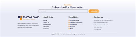 dataload data science and analytics elementor template kit by rometheme