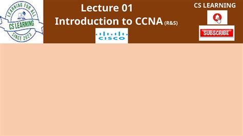 Cisco Certified Network Associate Intro Pptx