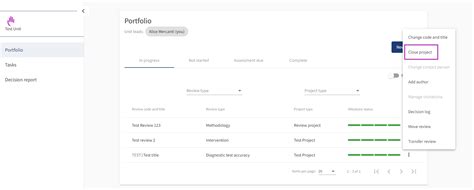 Add Copy Move Transfer Or Close A Review Rmw Knowledge Base