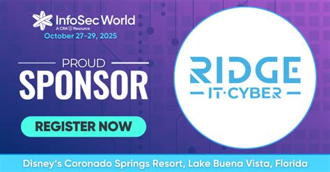 Infosec World 2025 Cybersecurity Conference Keynote